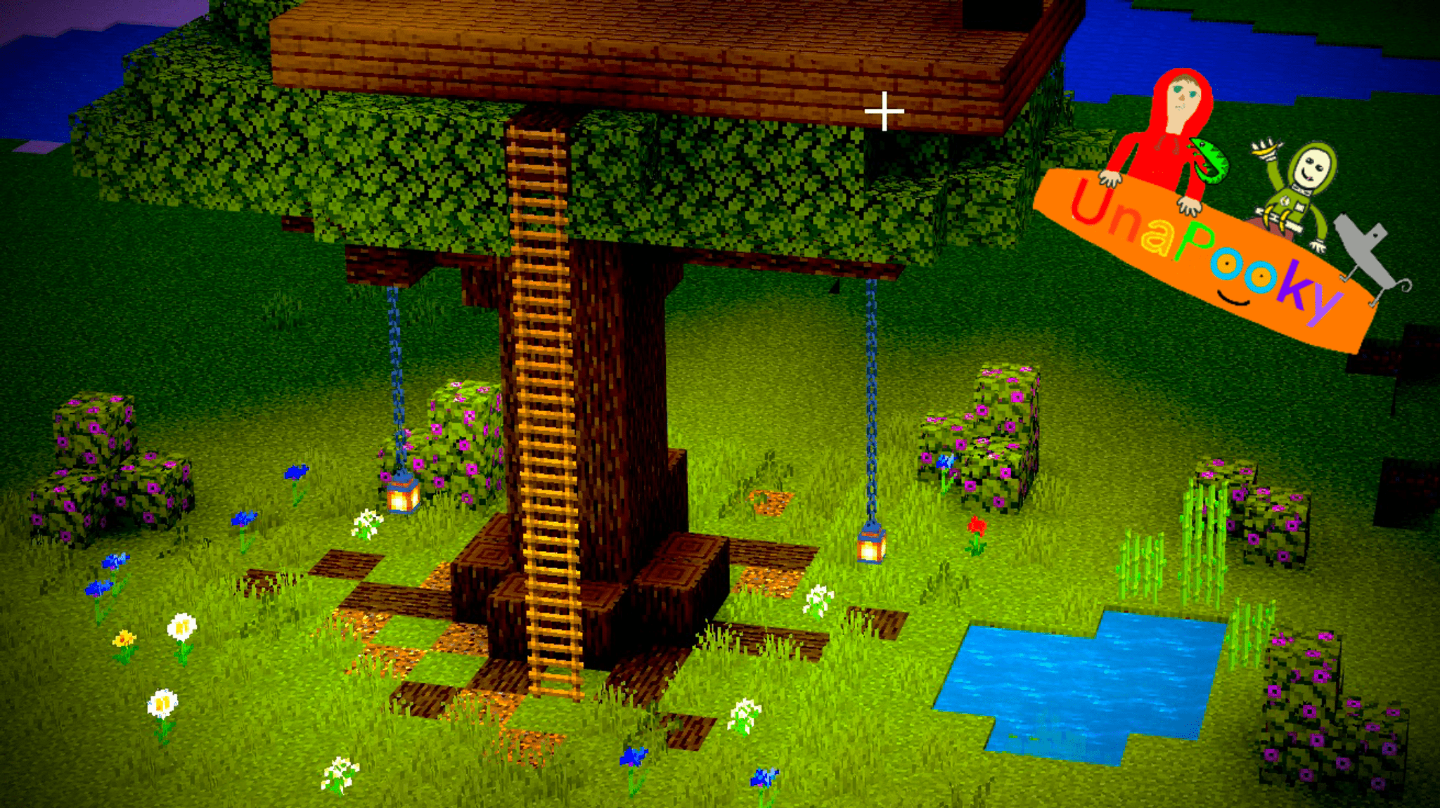 Minecraft Survival w/ Jr. Mod UnaPooky