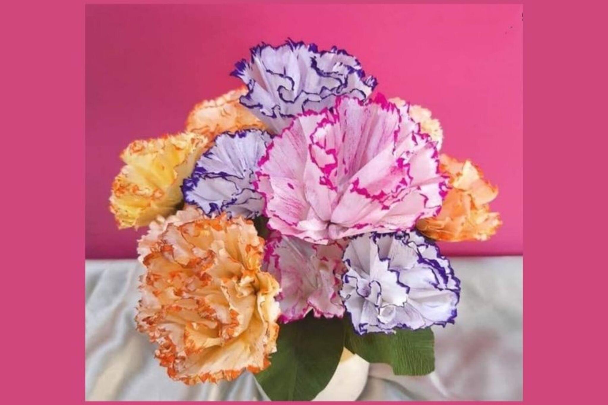 Make Paper Carnations